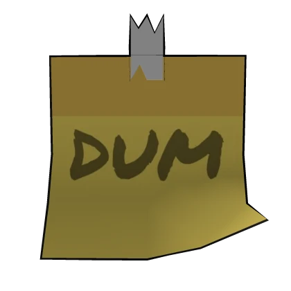 Dum Face Sticker | Roblox Item - Rolimon's