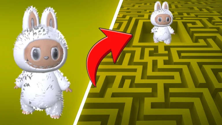 Escapa del laberinto de Labubu ⭐ - Roblox