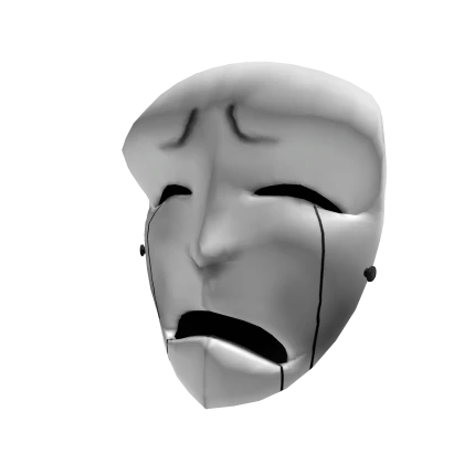 Stylized Tragedy Mask | Roblox Item - Rolimon's