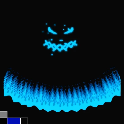 Shindo Life Hood-Katsuki Blue cloak