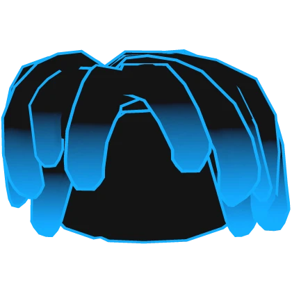 Bacon Cool Boy Hair (Blue&Black) | Roblox Item - Rolimon's