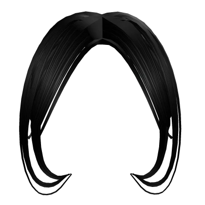 Newside Bangs Combo in Orignal Black | Roblox Item - Rolimon's