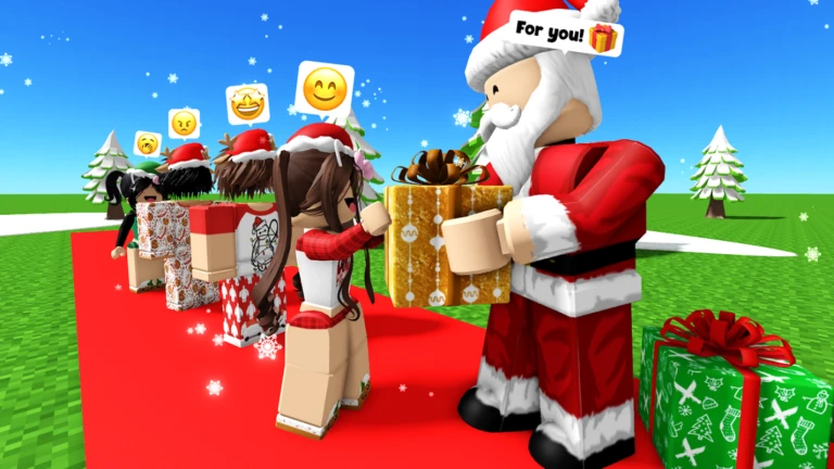 Línea de regalos de Santa - Roblox