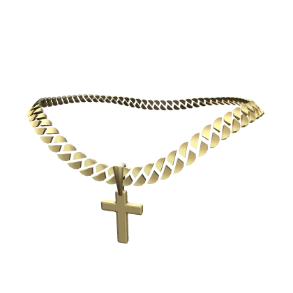 gold cross chain | Roblox Item - Rolimon's