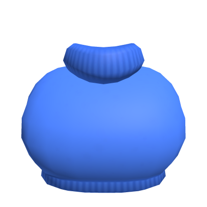 Chibi Doll - Blue turtleneck crop top - Roblox
