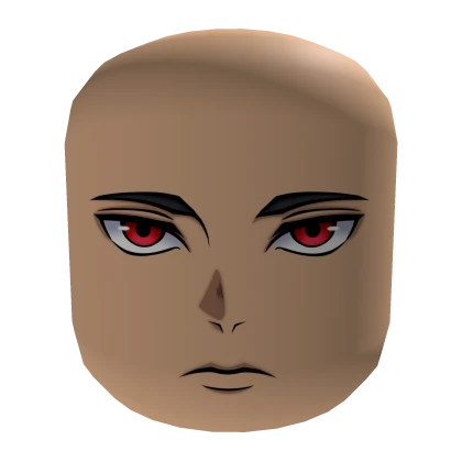 Anime Boy (Red Eye) - Face | Roblox Item - Rolimon's