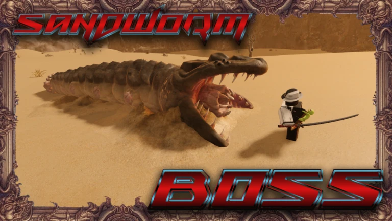 Hãy là Boss: Sandworm! - Roblox