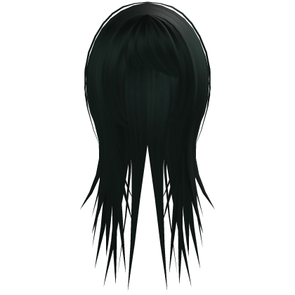 Emo Scene Rockstar Coiffure Vert Foncé - Roblox