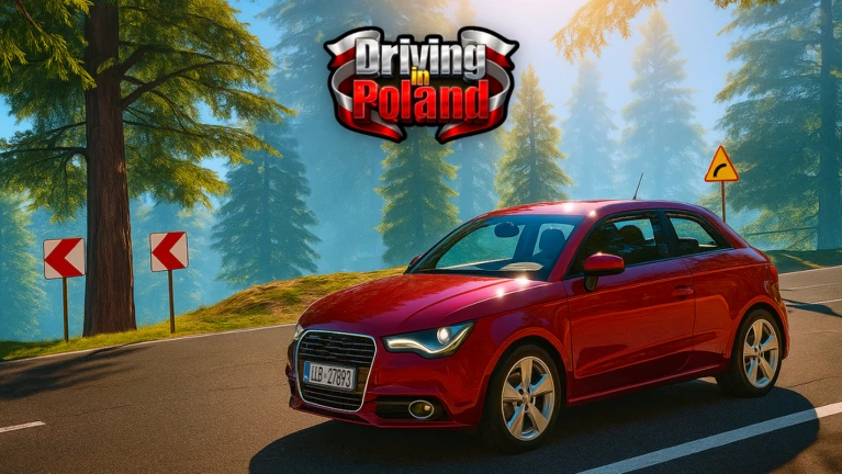 Driving in Poland - Roblox