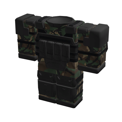Costume d'armure de camouflage forestier SCP MTF - Roblox