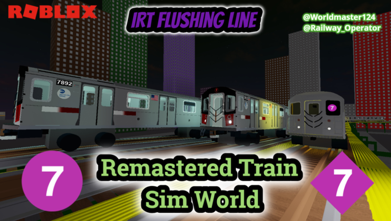 뉴욕 MTA 열차 심 월드 (INT 플러싱 라인) - Roblox