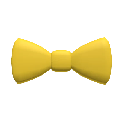 Noob Yellow Bowtie | Roblox Item - Rolimon's