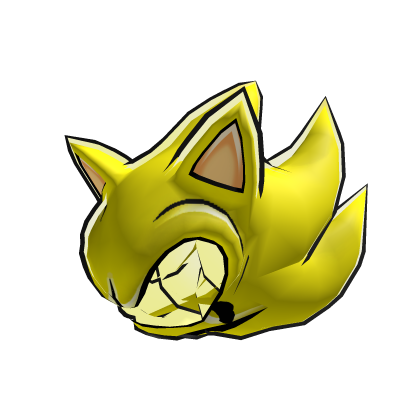 Pelo de roedor azul Super Kawa afilado - Roblox