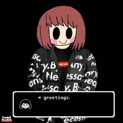 Drip Chara decal (Undertale)