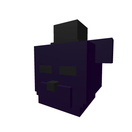 FNAF || 8-bit Shadow Freddy Head | Roblox Item - Rolimon's