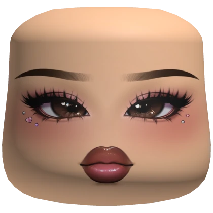 Rhinestone Sparkly Glam Makeup (Cheeks) | Roblox Item - Rolimon's