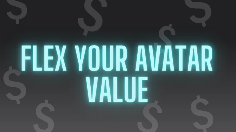Flexione o valor do seu avatar! - Roblox