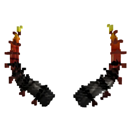 Fiery Horns | Code: FlameyHorns | Roblox Item - Rolimon's