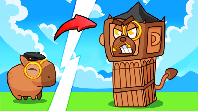 Évolution de Capybara - Roblox