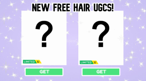NEW GAL HAIR UGC OBBY! [HURRY UP!] - Roblox