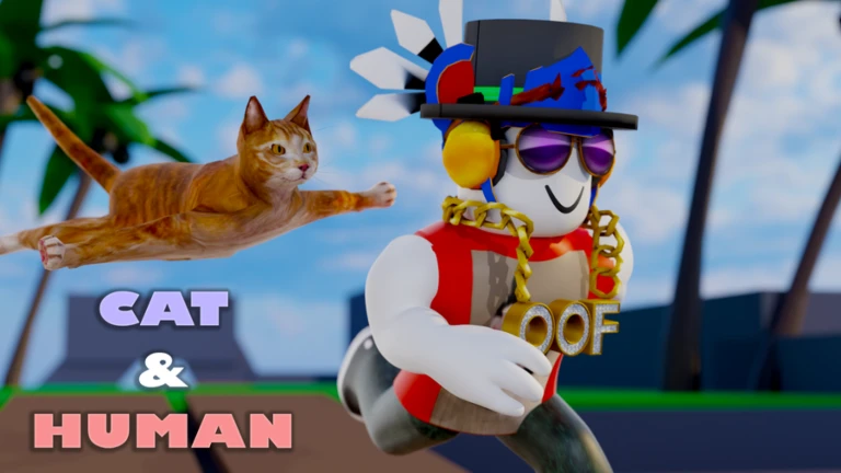 Cat and Human [2 Player Obby] - Roblox