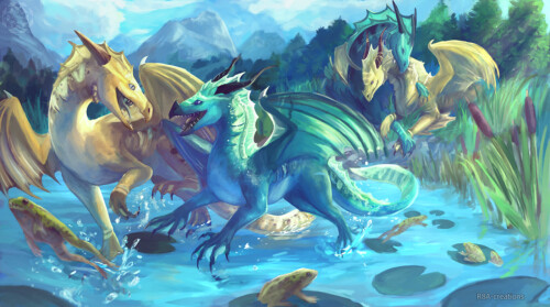 Dragon RPG game - Roblox