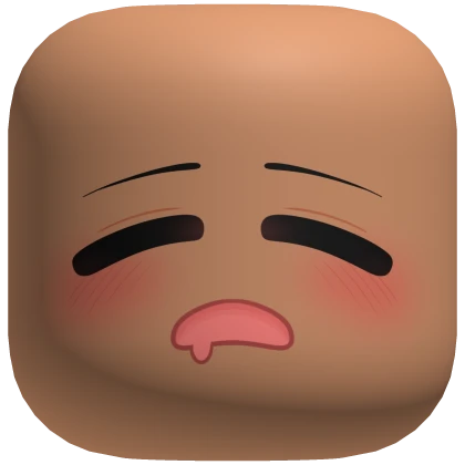 Cute Sleepy Drool Face | Roblox Item - Rolimon's