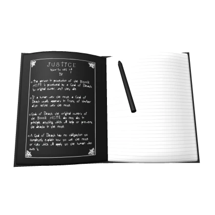 Death Note Diary (Emo) | Roblox Item - Rolimon's