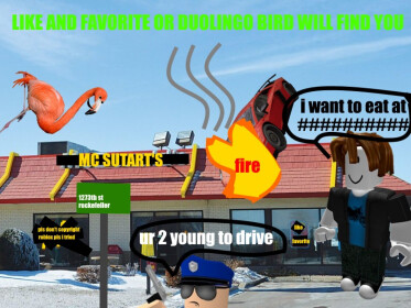 SU TART GOES TO MCBUSTER'S [PART 7] - Roblox