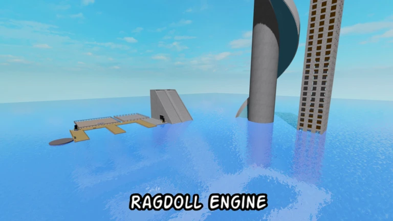 Ragdoll Engine but it's underwater - Roblox