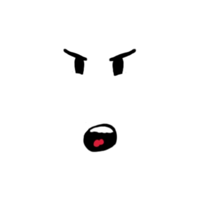 Angry Yell - RobloxFace