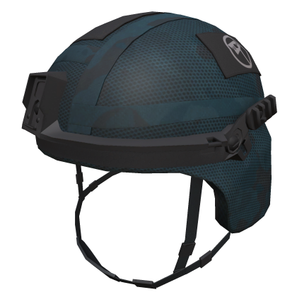 SCP NU 7 Virtus Helmet (BLUE) - Roblox