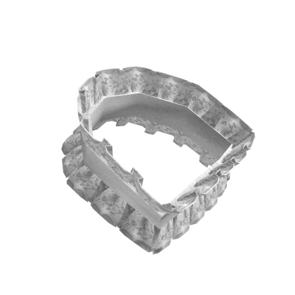 (right) lace ruffled arm cuff white | Roblox Item - Rolimon's