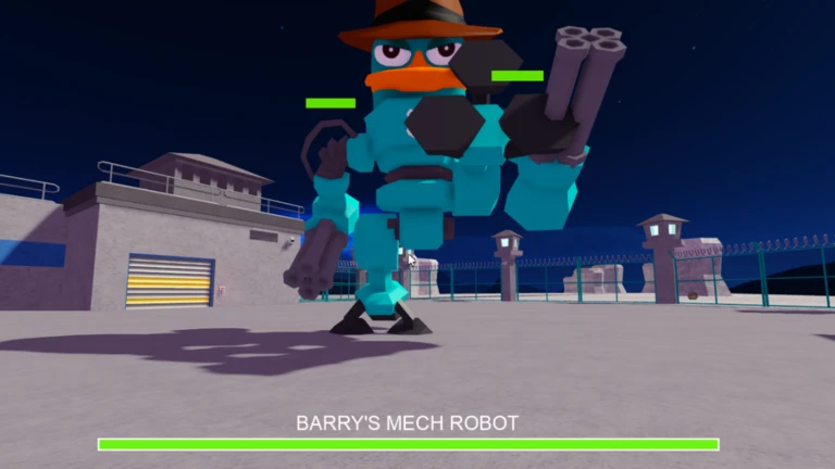 [閭NUEVO!] ¡PERRY LA FUGA DE LA PRISIÓN DEL PLATYPUS BARRY! - Roblox