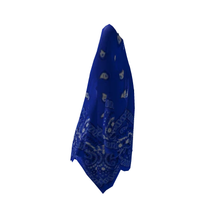 Y2K - Blue Pocket Handkerchief Bandana | Roblox Item - Rolimon's