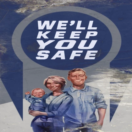 combine poster *we'll keep you safe*