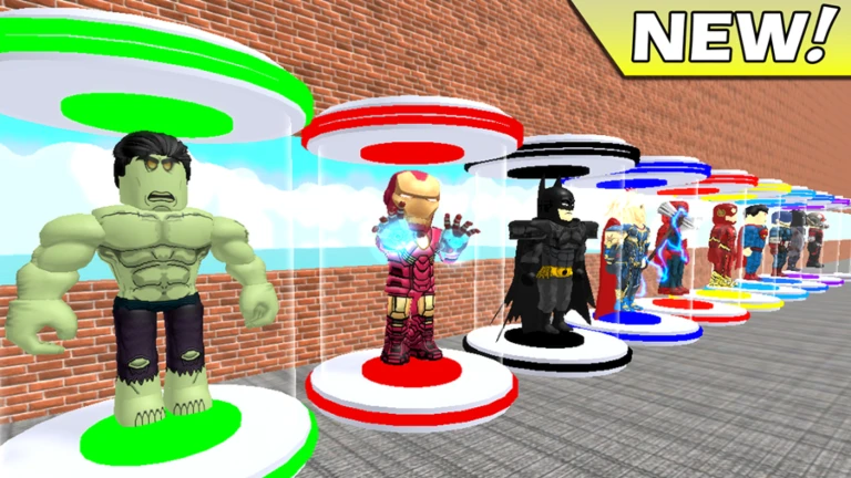 Super Herói Tycoon - Roblox
