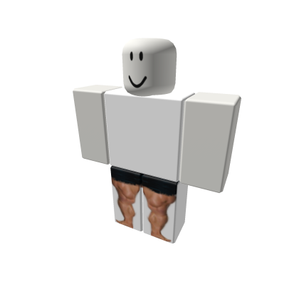Buffed Muscles gigachad abs strong fat troll meme - Roblox