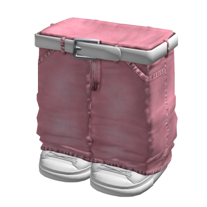 Vaqueros rosa Y2K Blocky 1.0 - Roblox