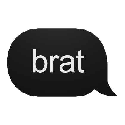 Mensaje de texto de brat - Roblox