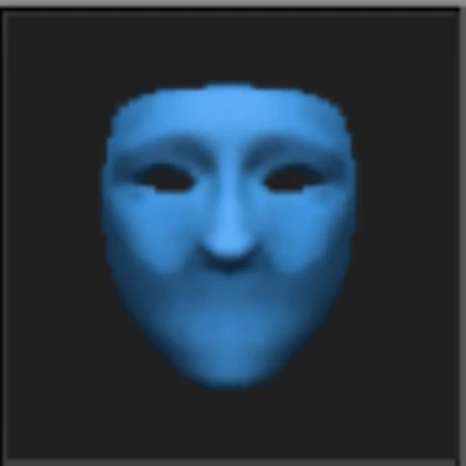 blue mask