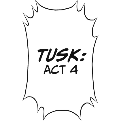 Tusk Act 4 Jojo JBA Stand Manga Speech Bubble | Roblox Item - Rolimon's