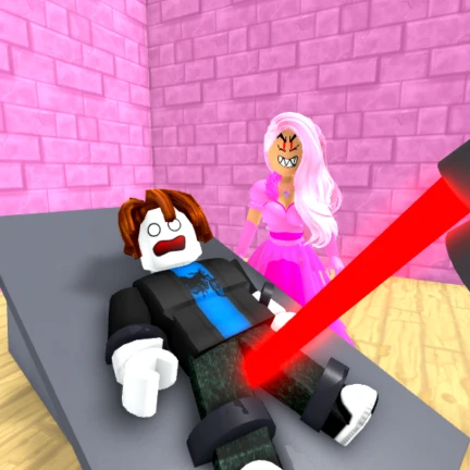 ESCAPE DE LA REINA MALVADA DEL EQUIPO (OBBY DE TRABAJO EN EQUIPO) - Roblox