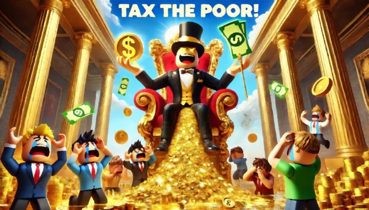 tributar o pobre para se tornar um magnata rico | Site oficial da Roblox