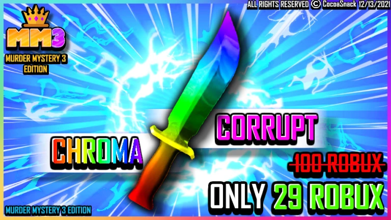 [⭐ SmartSchoolBoy ] Mistério de assassinato 3 [MM2 MOD] - Roblox