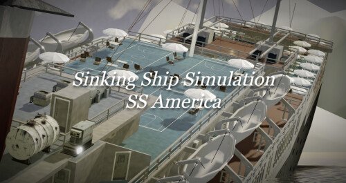 Simulação de Naufrágio do Navio SS America (Remake) - Roblox