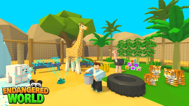 🐯Endangered World | Roblox Game - Rolimon's