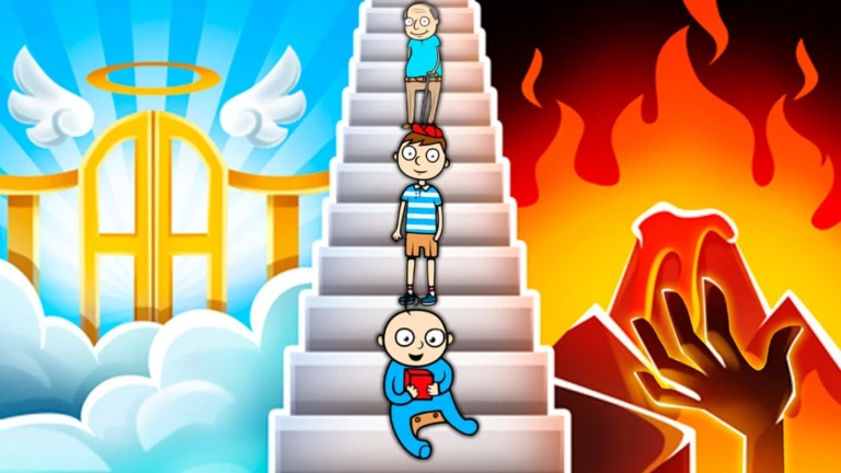 ESCAPE FROM HELL TO HEAVEN OBBY!! - Roblox