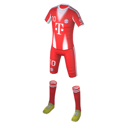 ⚽ Musiala -> Kit Sepak Bola Bayern Munich 2025 - Roblox