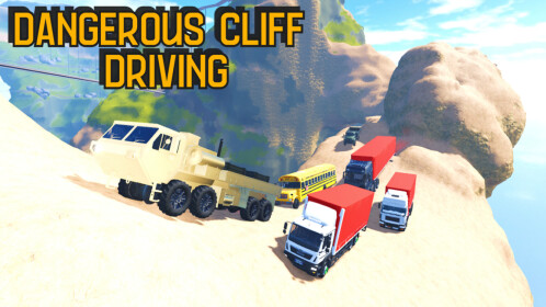 Gefährliches Cliff Driving LKW-Obby - Roblox